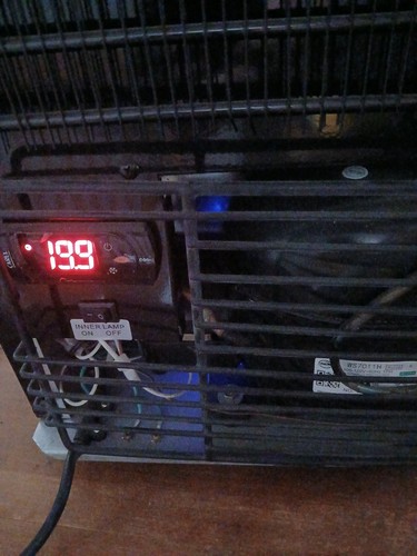 Fireball Freezer Mini Fridge Lighted Refrigerator Freezer 23 x 18 x 16 ...