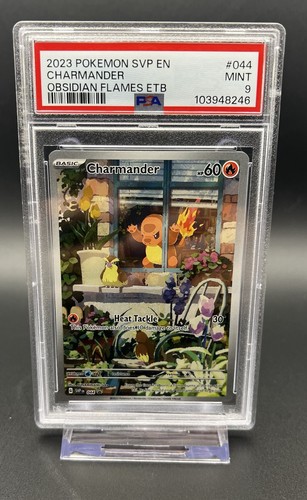 Pokemon Charmander SVP044 Obsidian Flames ETB Promo Card PSA 9 Mint | eBay