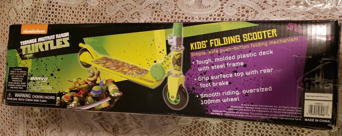 Teenage Mutant Ninja Turtles 3 Wheel Scooter