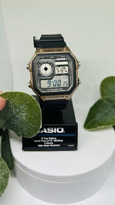 Casio AE1200WH-5AV Chronograph Illuminator Watch New 889232267838| eBay