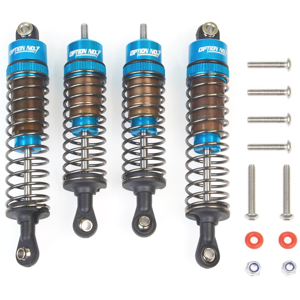 Aluminum oil shocks dampers set for Tamiya Grasshopper 2 Super hornet ...