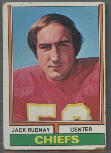 1974 Topps #271 Jack Rudnay Kansas City Chiefs | eBay