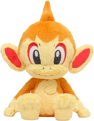Pokemon Center Original Fluffy Hugging Plush Chimchar Stuffed Toy Plush ...