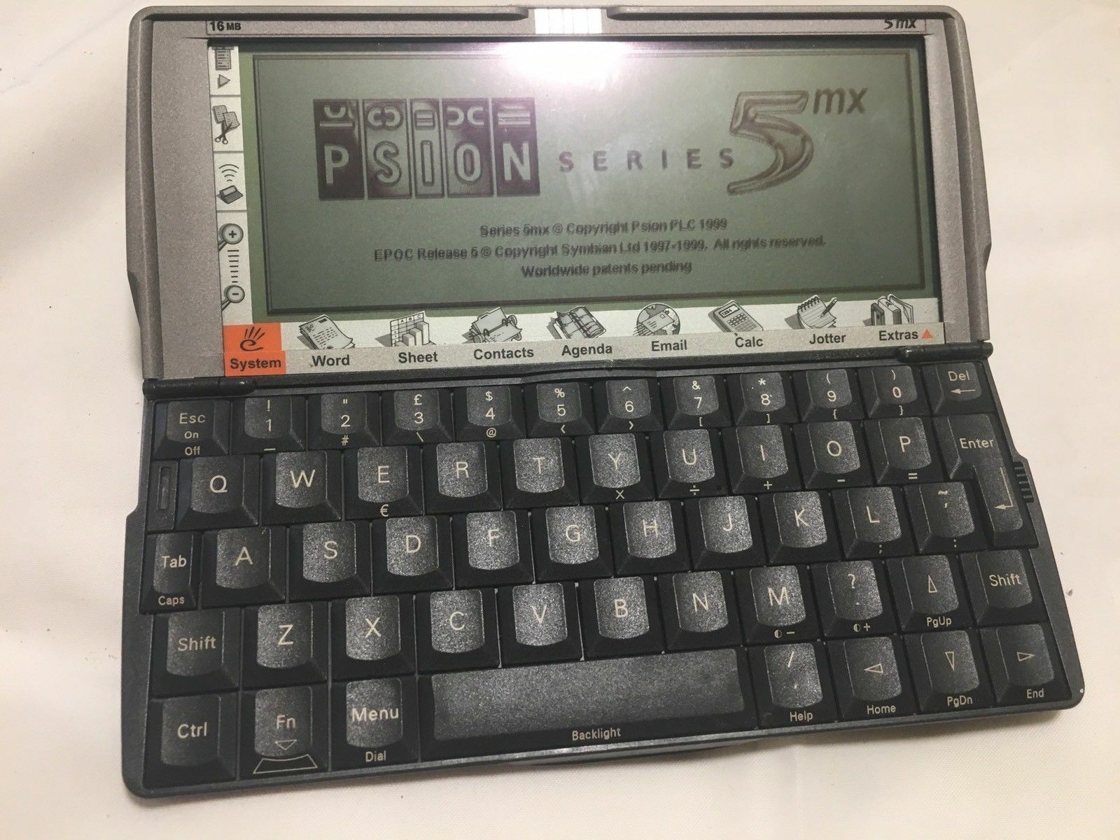 Vintage Psion Series 5MX Palmtop Computer PDA (1900-0142-01) | eBay