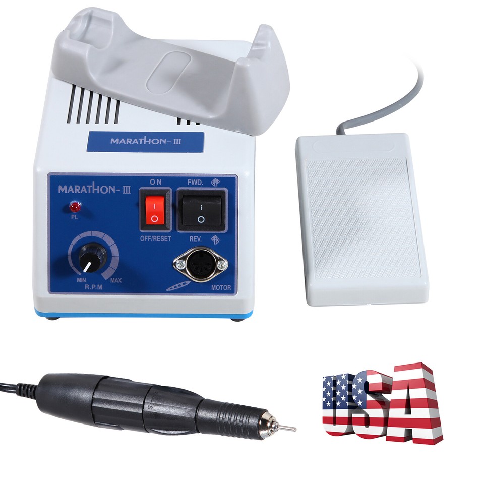 Dental Lab Marathon III Micromotor Polisher N3 /+35K RPM Electric ...