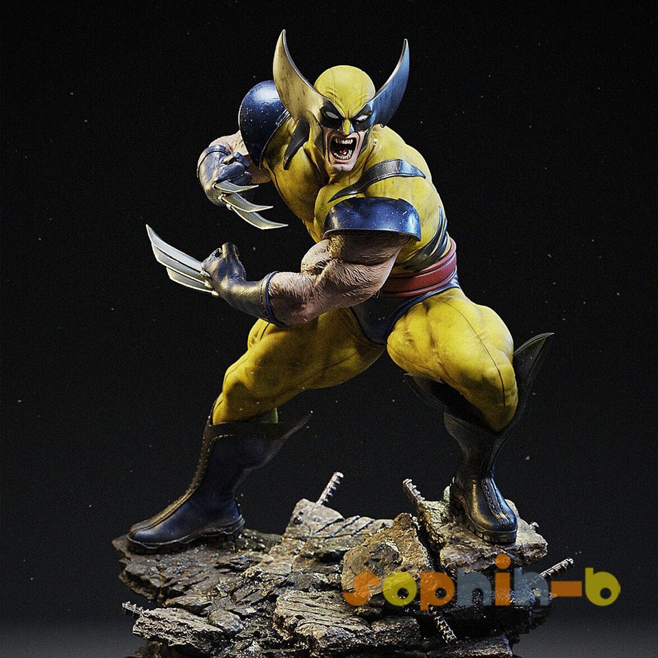 Classic Wolverine Resin 1:4 Model Kit Unpainted 3d Print GK Statue ...