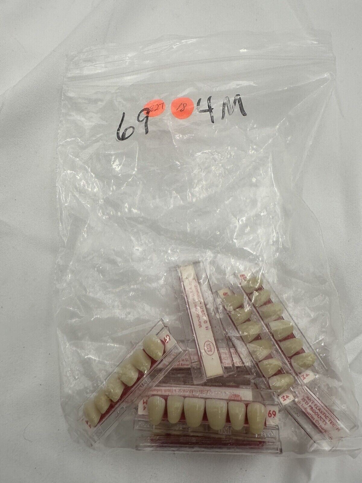 Justi Imperial Wear Resistant Plastic Teeth 69 4M *11 Count* | eBay