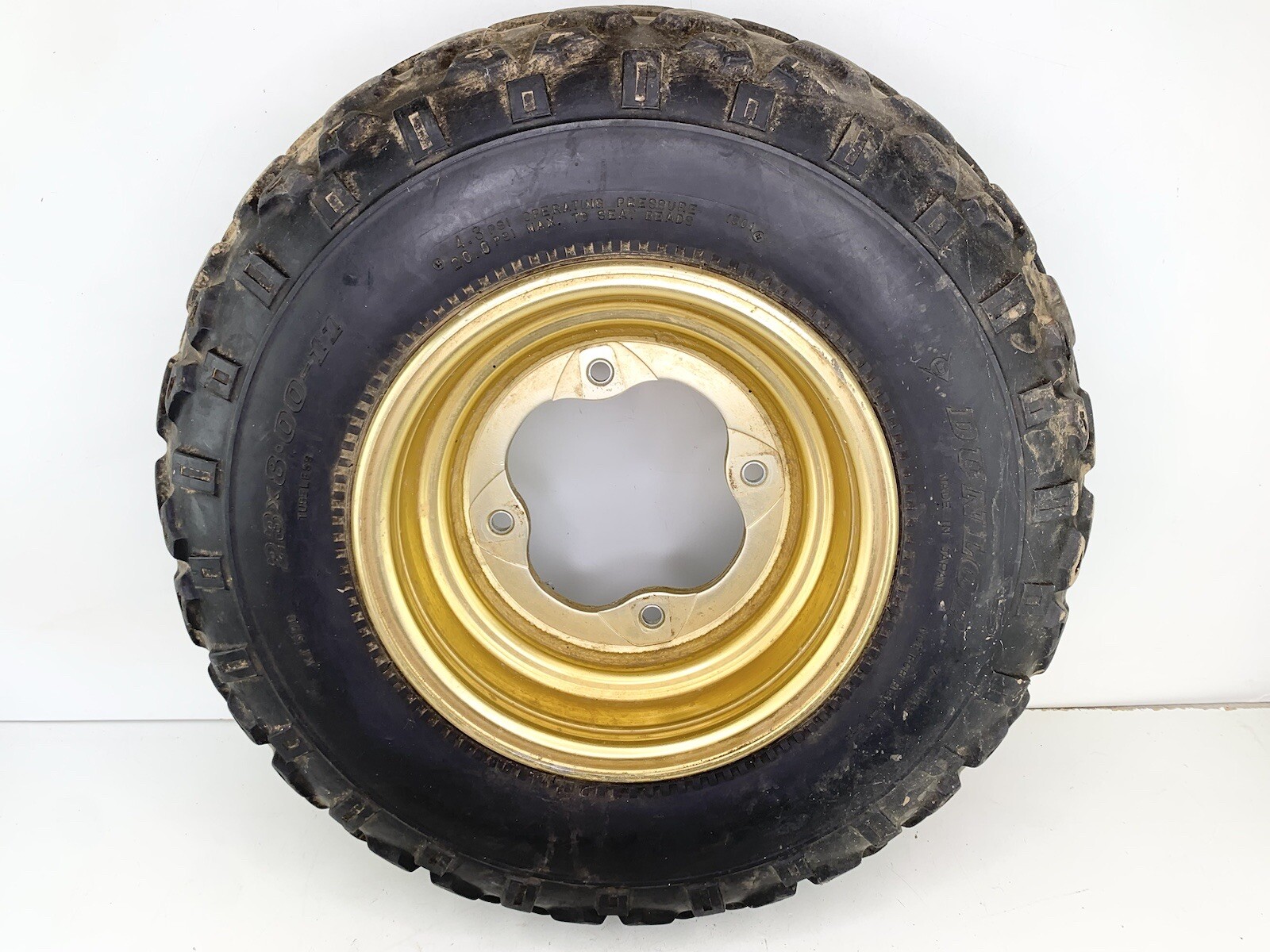 1986 Honda Atc250r Atc 250r Front Wheel Rim Tire Enkei Ohtsu OEM 1985 ...
