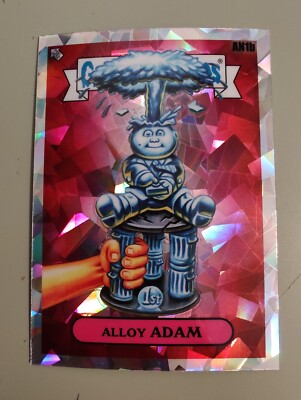 Garbage Pail Kids 2021 CHROME Series 4 Alloy ADAM AN1b Atomic Refractor ...