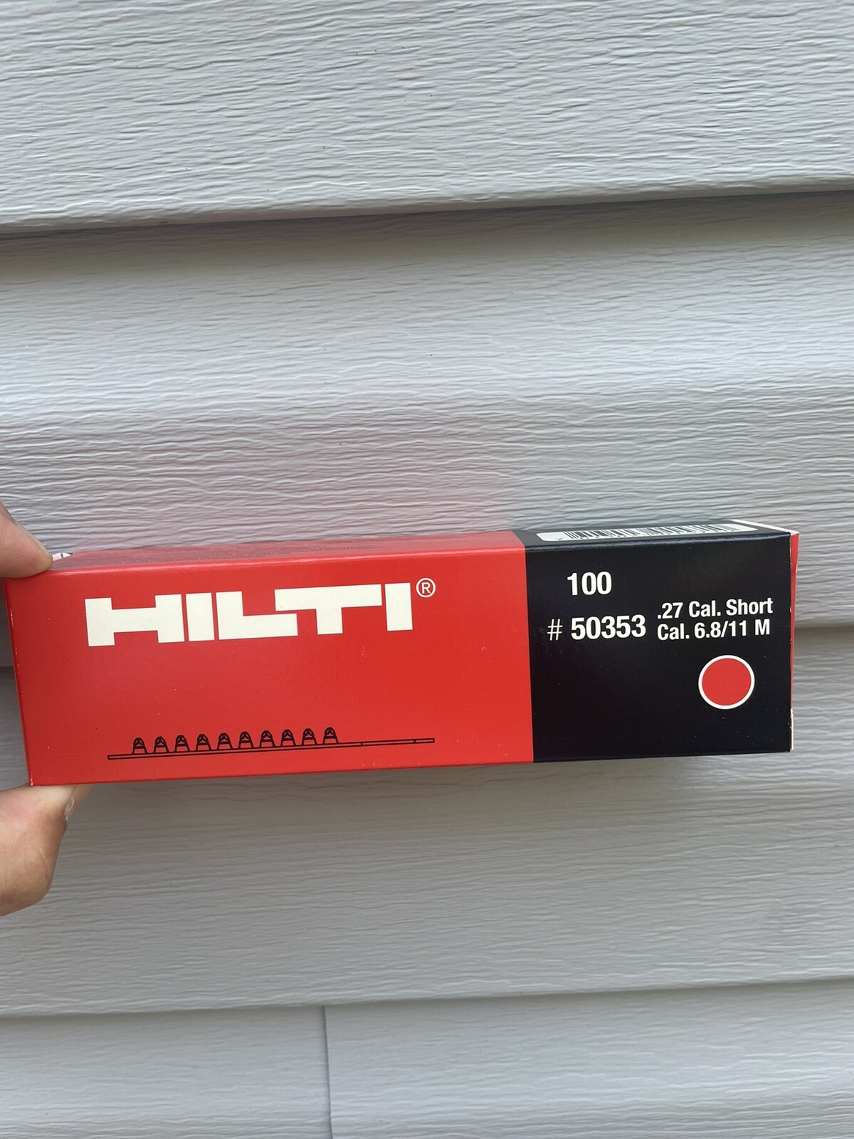 Hilti #50353 .27 Cal. Short CAl. 6.8/11 M Pack Of 200 concrete shots | eBay