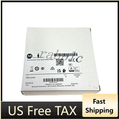 AB 440R-D22R2 Guardmaster Dual Input Safety Relay NEW 440RD22R2 US Free ...