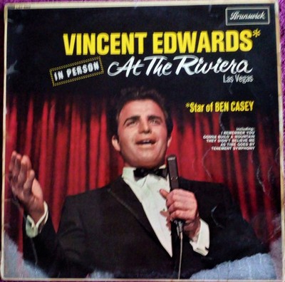 Vincent Edwards - Vincent Edwards In Person At The Riviera, LP, (Vinyl ...