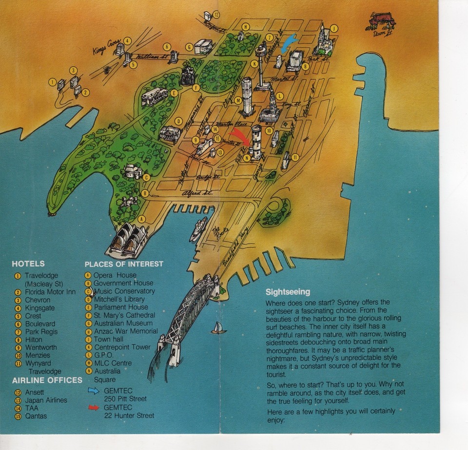 Australian Tourism Booklet “welcome to Australia” 1970s Map | eBay ...