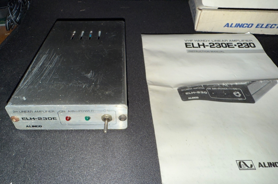 Alinco ELH-230E 2m Linear Amplifier | eBay UK