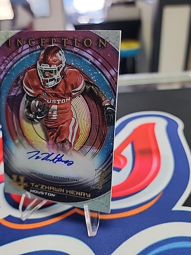 2022-23 Bowman University Inception - Ta'Zhawn Henry - Prospect Auto ...