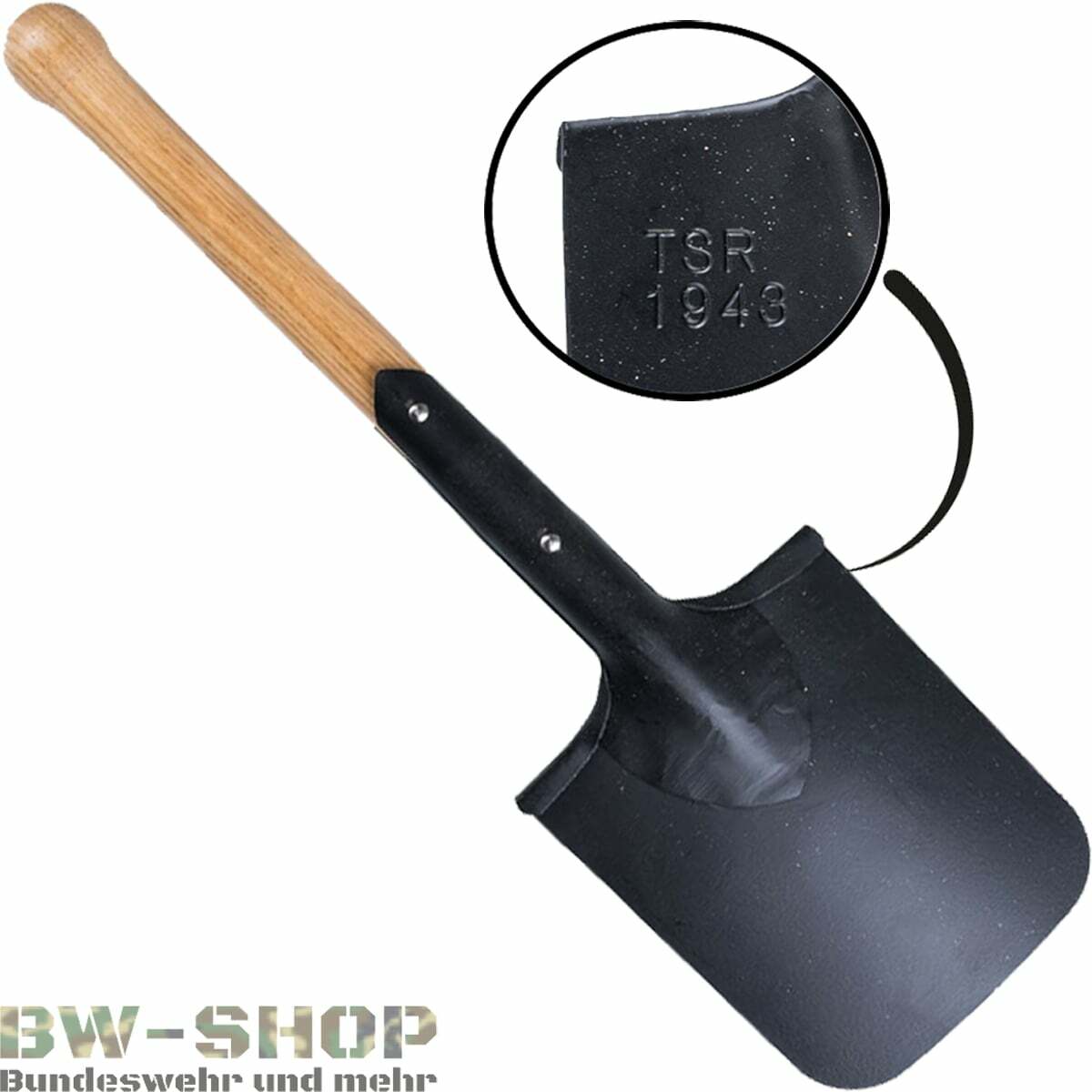 WEHRMACHT FELDSPATEN MIT HOLZSTIEL WH SPATEN WKII OUTDOOR SCHAUFEL ...