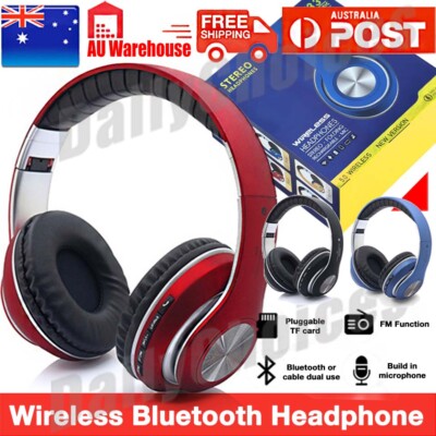 Noise Cancelling Wireless Headphones Bluetooth 5.0 earphone headset ...