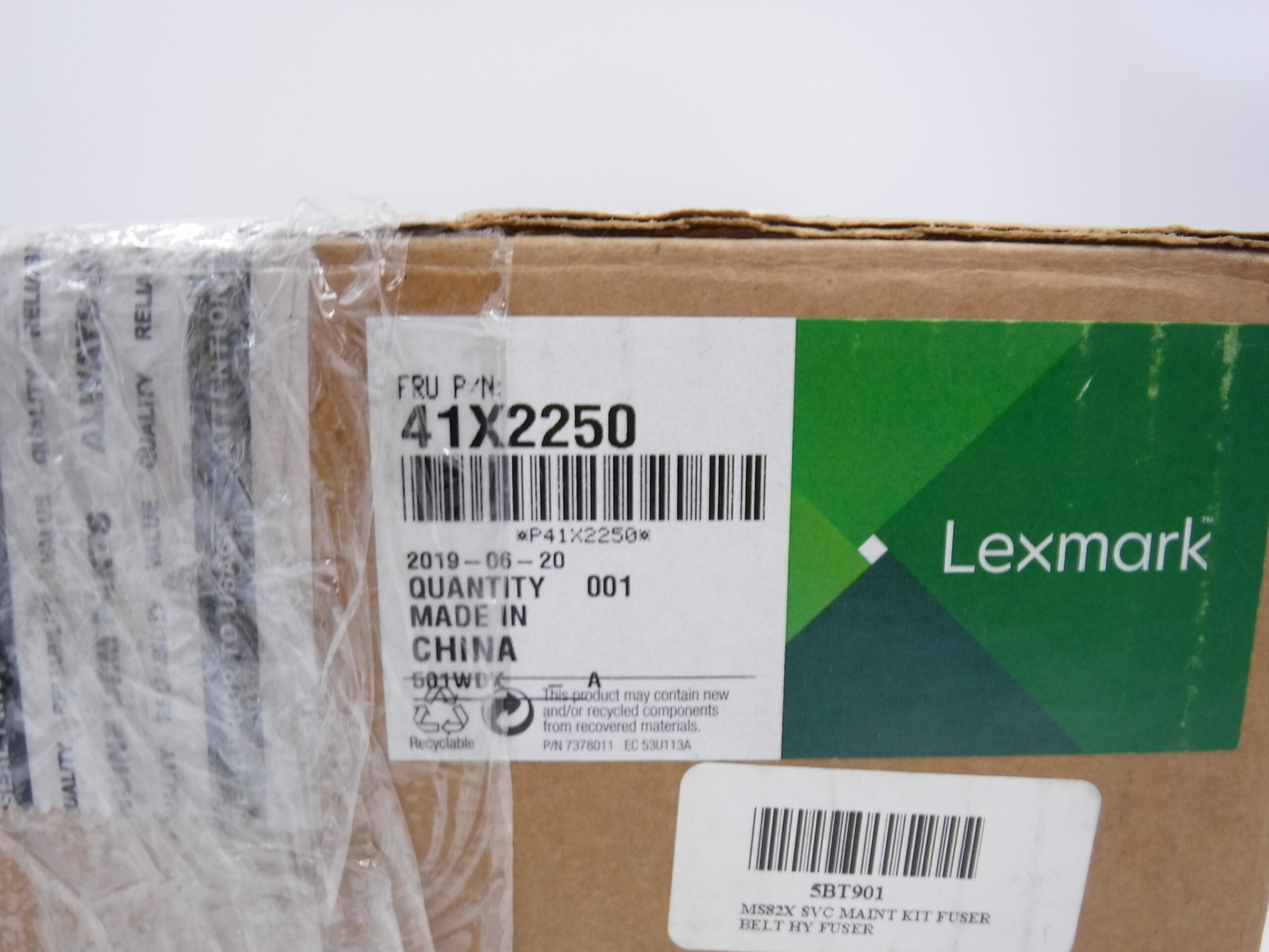 Lexmark 41X2250 High Yield Return Program Maintenance Kit Fuser | eBay