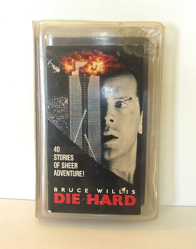 Die Hard VHS Bruce Willis Power Video Rental With Original Clam Shell ...