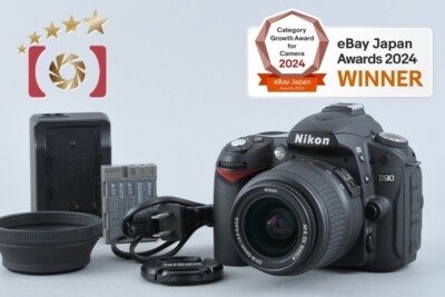 "Count 756" Nikon D90 12.3 MP DSLR Camera AF-S DX 18-55 Lens [Very Good ...