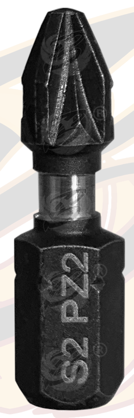 PZ2 IMPACT Bits Drill Driver Pozi Screwdriver Bit 25mm Pozidrive S2 ...