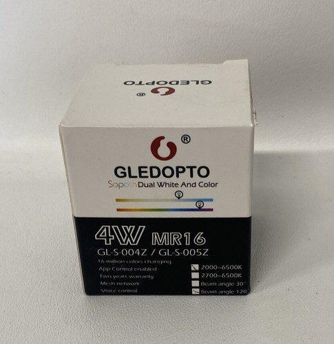 Gledopto 4W MR16 GL-S-004P Spotlight Beam Angle for sale online | eBay