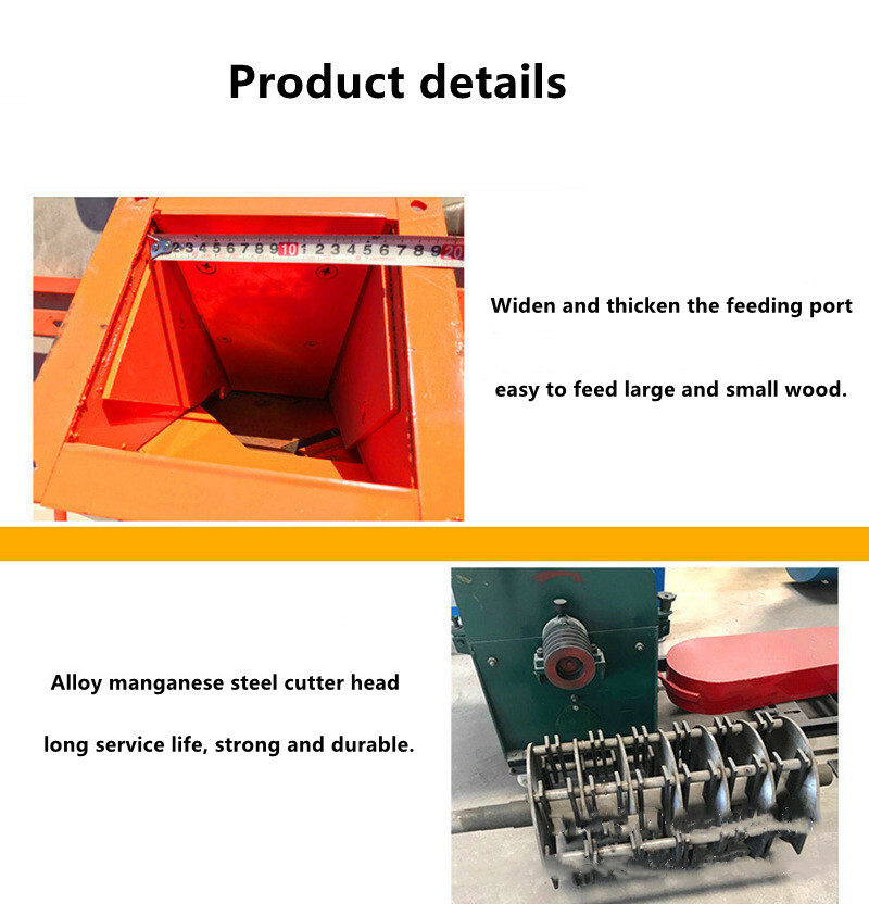 Wood Branches Pulverizer Sawdust Crusher Powder Machine Tree Grinder ...