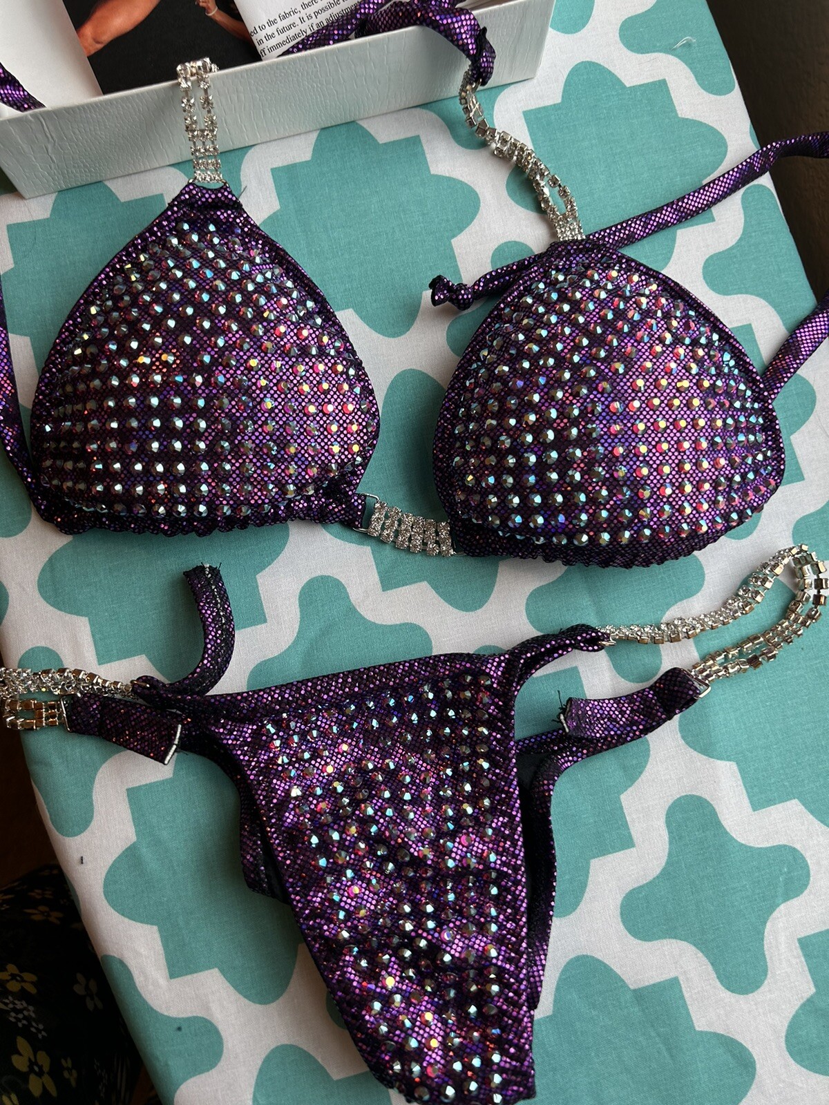 CJ Elite bikini competition suits used - Gem