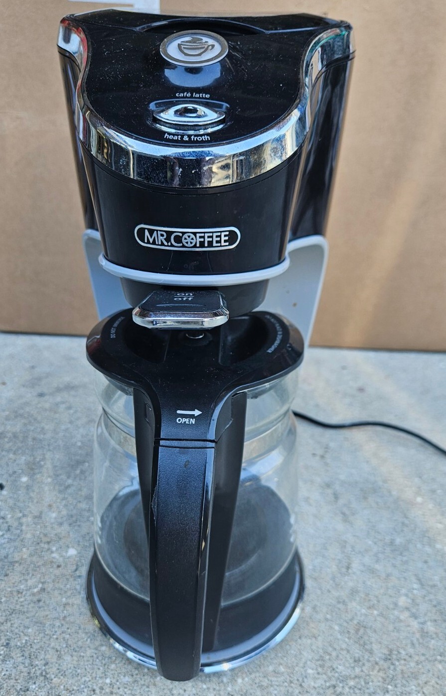 Mr. Coffee Cafe Latte Maker Coffee Hot Chocolate Maker Model BVMC-EL1 ...