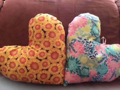 Comfort heart pillow, gift quality handmade&sent with love12x12” ️Get ...