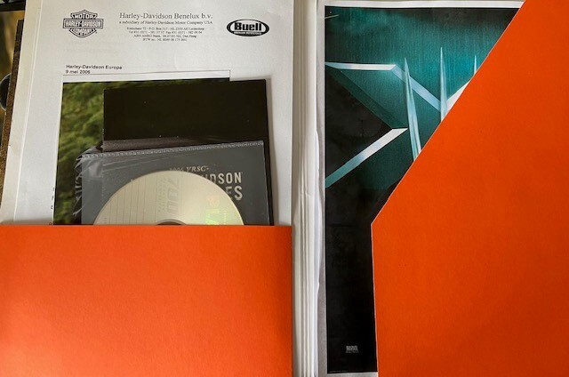 Harley-Davidson motorcycle press kit 2006 new models high res CD ROM ...