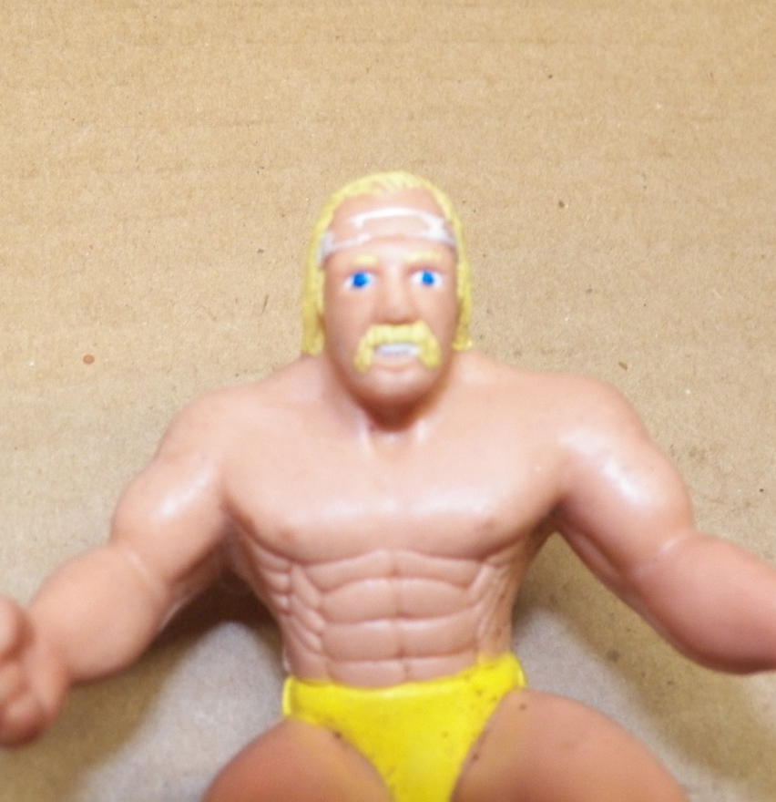Hulk Hogan - Vintage 1985 LJN WWF Superstars Thumb Wrestler Figure | eBay