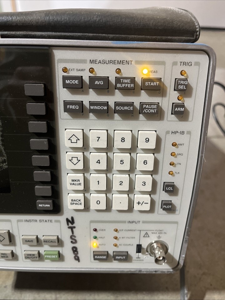 HP 3561A Benchtop Dynamic Signal Analyzer Single Channel | eBay