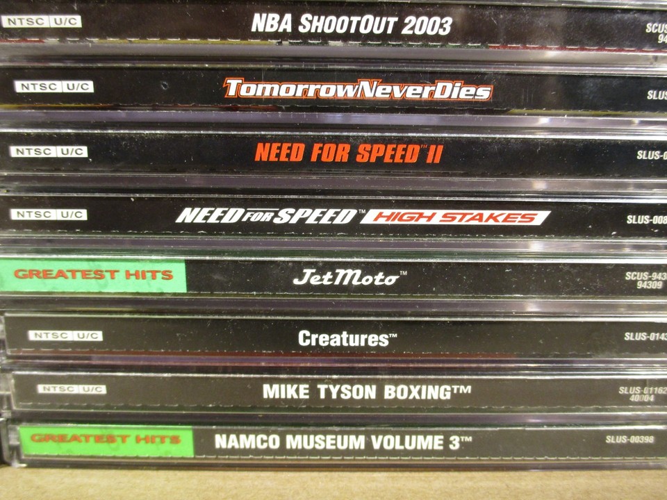 Sony Playstation 21 Game Lot TESTED Nice Discs PS1 GREAT LOT!! C92 | eBay