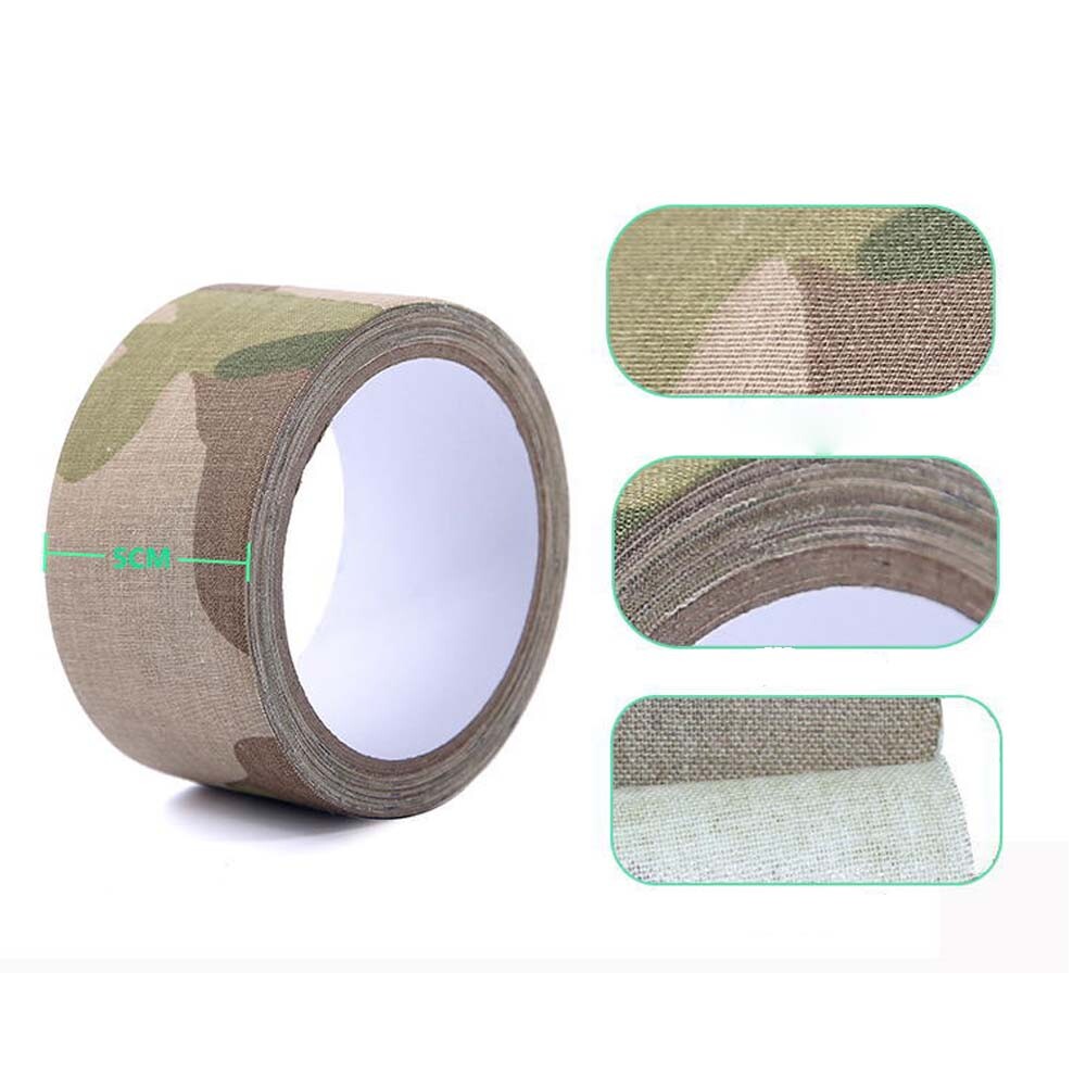 Camouflage tape Fabric Camo Tape Wrap Hunting Stalking sniper tape ...