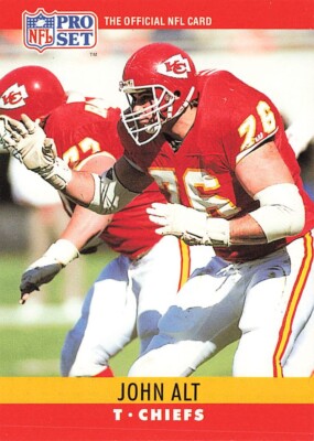 1990 Pro Set #140 John Alt Kansas City Chiefs | eBay