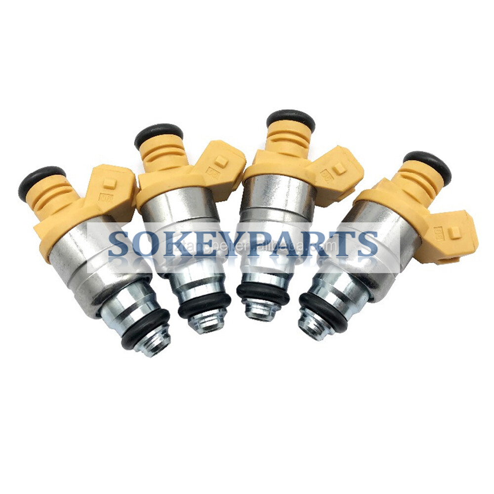 4 Pcs New 96620255 Fuel Injector Fit For Chevrolet Daewoo Matiz 0.8 1.0 ...