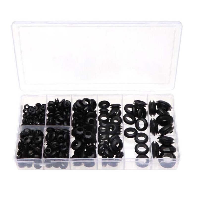 200PCS Open Wire Grommets Rubber Grommet Gromet Blind Plug Bung Bungs ...