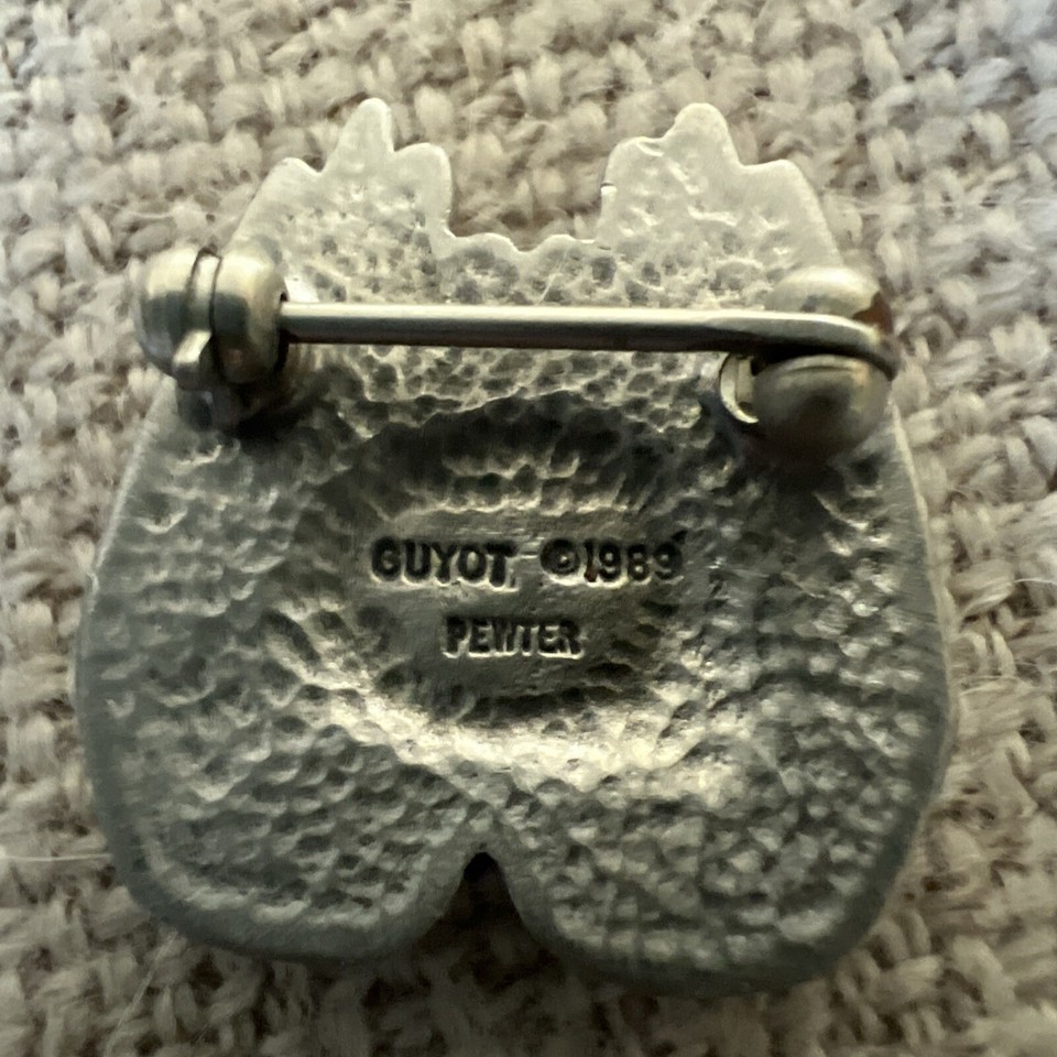 Vintage 1989 GUYOT Pewter Hands Holding Birds Nest With Eggs Cute ...