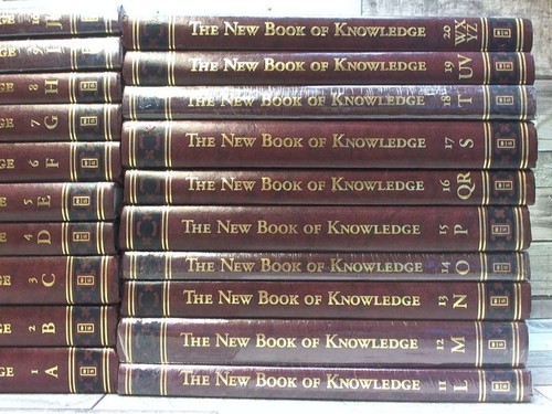 The New Book of Knowledge Encyclopedia Set- Complete Set - 20 Vols ...