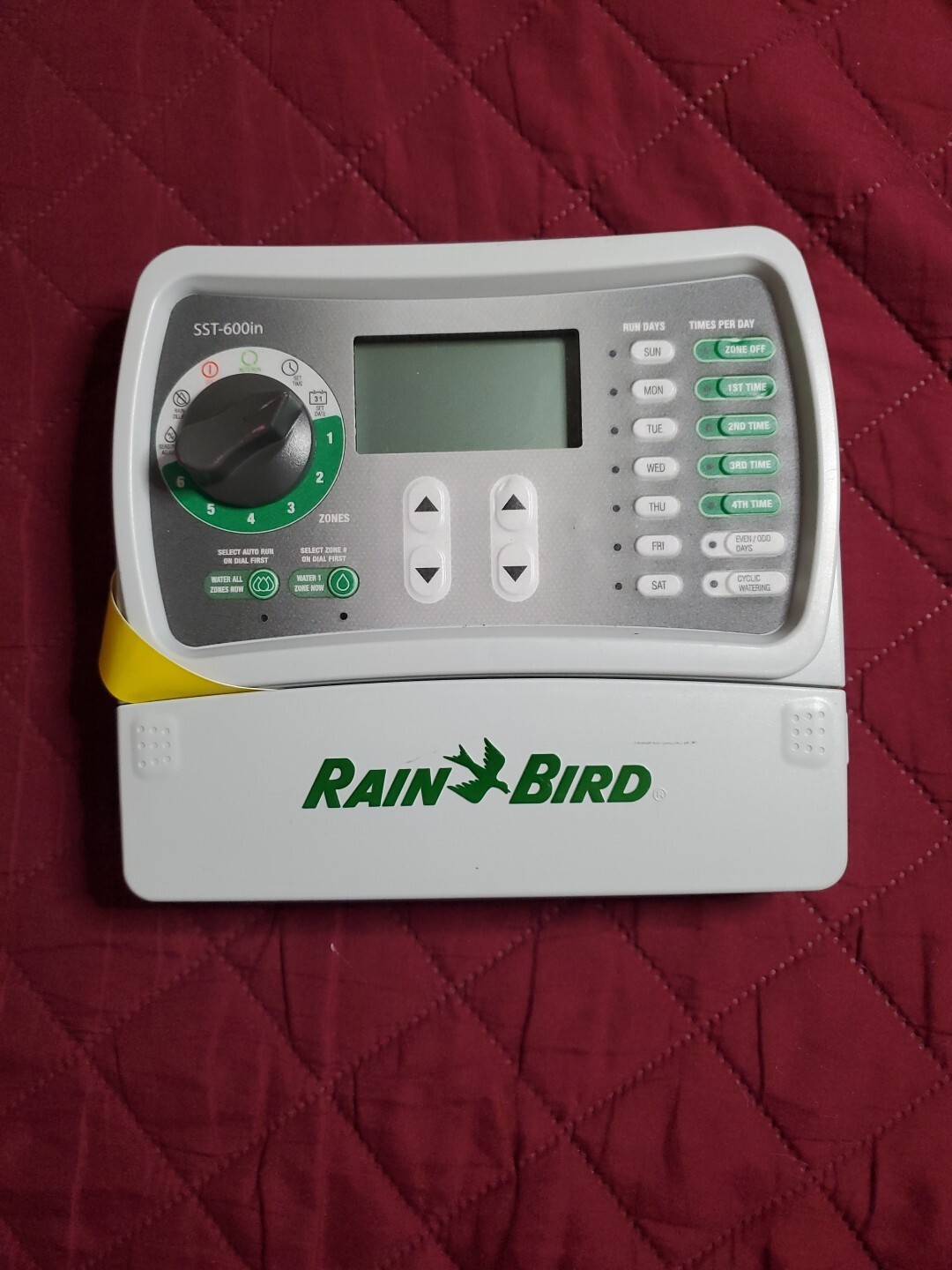 Rain Bird SST-600IN Indoor Sprinkler/Irrigation System Timer control ...