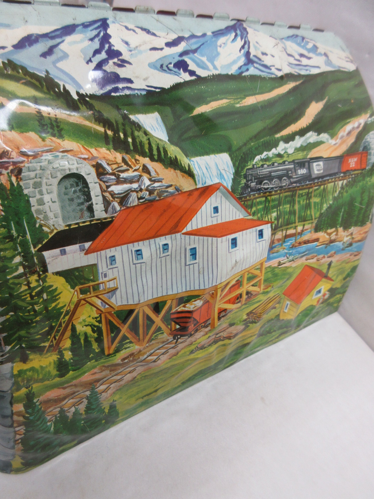 Vintage 1950s Marx Pressed Tin Lithograph O Scale Tunnel for Model ...