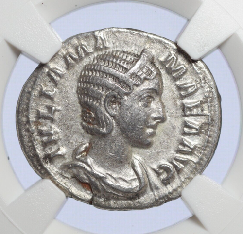 Julia Mamaea AR Denarius Roman Silver Empress/Felicitas Coin 222-235 AD ...
