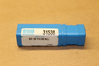 SGS SER 15B 7/16 End Mill 31538 | eBay