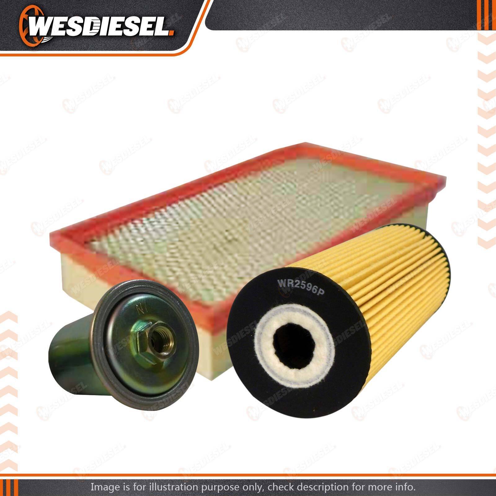 Wesfil Oil Air Fuel Filter Service Kit for Ssangyong Rexton RX320 Y200 Y220 3.2L | eBay