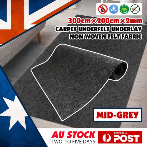 2M×3M Anti Skidding Carpet Felt Marine Floor Underlay Home Door Rugs ...