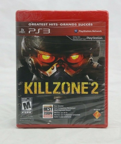Killzone 2 PS3 Greatest Hits Red Case Brand New Factory Sealed ...