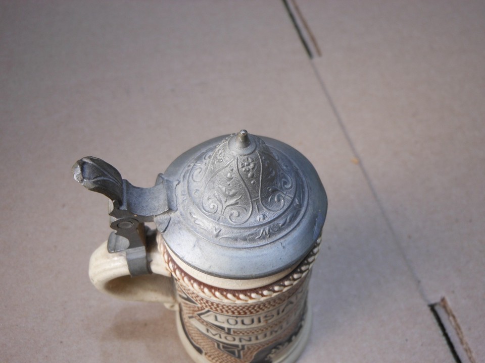 Small Lousiana Purchase Monument St. Louis Stein 1904 Worlds Fair ...