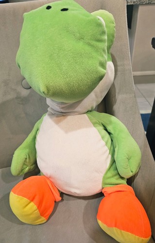 2019 Nintendo Super Mario 20" Yoshi Pillow Plush Stuffed Toy | eBay