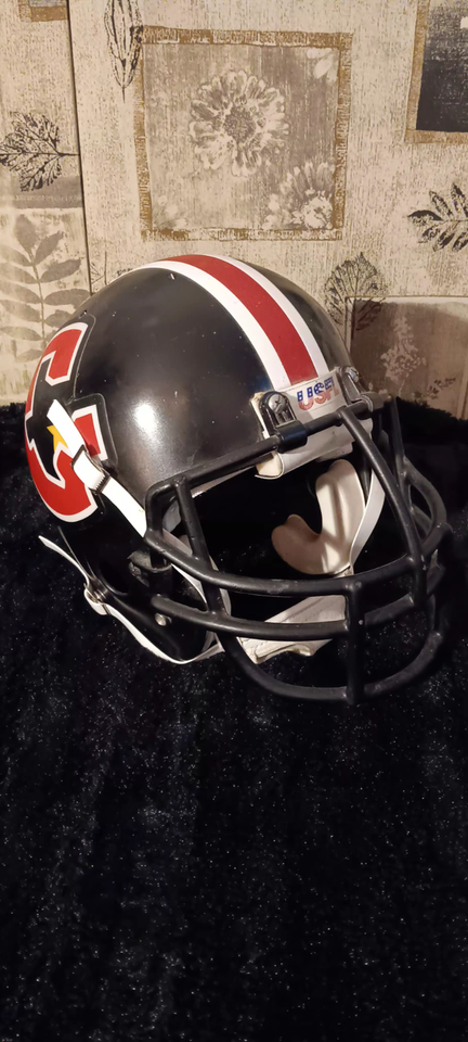 Schutt Pro Air II Football Helmet Vintage Houston Gamblers USFL | eBay